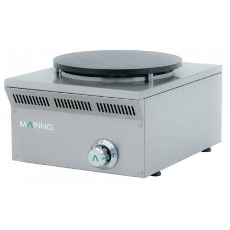 Crepera simple a gas con placa de 350 mm económica Mainho