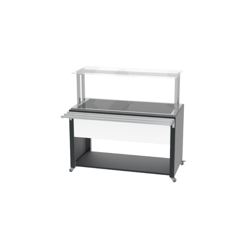 Mueble buffet placa fría para 2 GN 1/1, nueva línea Fribuffet de ...