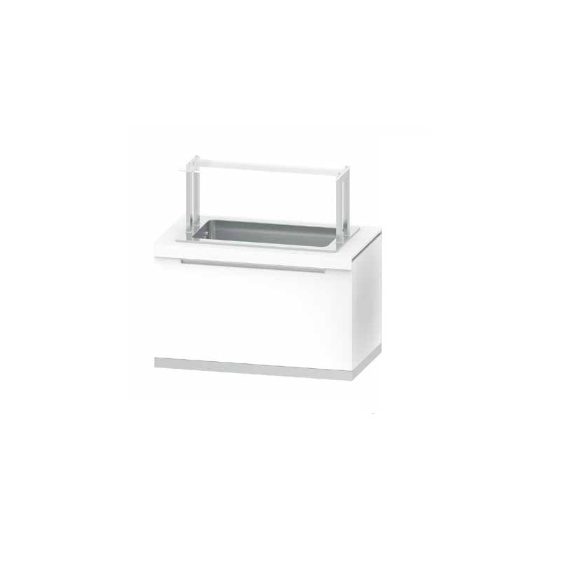 Mueble placa fría Gastrobuffet Infrico para 3 GN 1/1 y línea de fondo ...